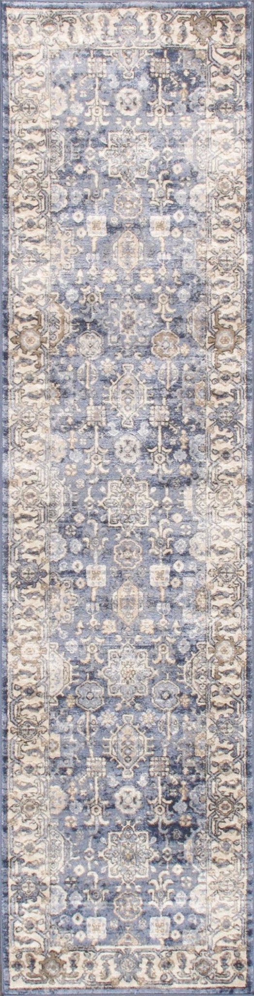 Canvello Modern Design Power Loom Runner- 2'6" X 10' - Canvello